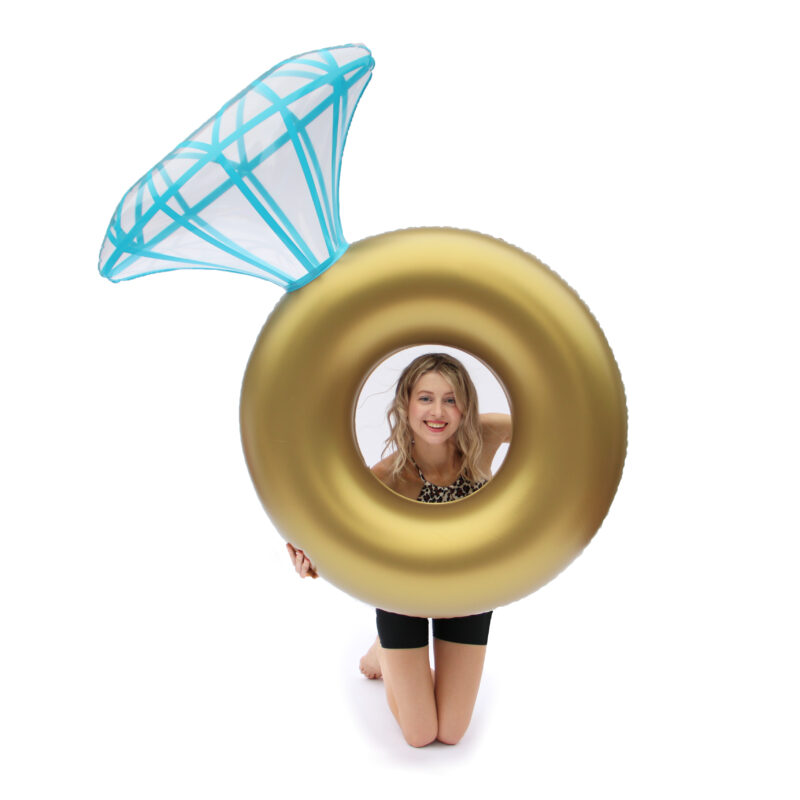 Diamond Engagement Ring Pool Floatie